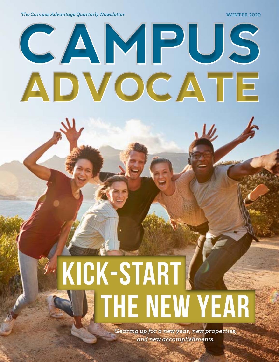 Campus Advocate Winter 2020 by Campus Advantage - Issuu