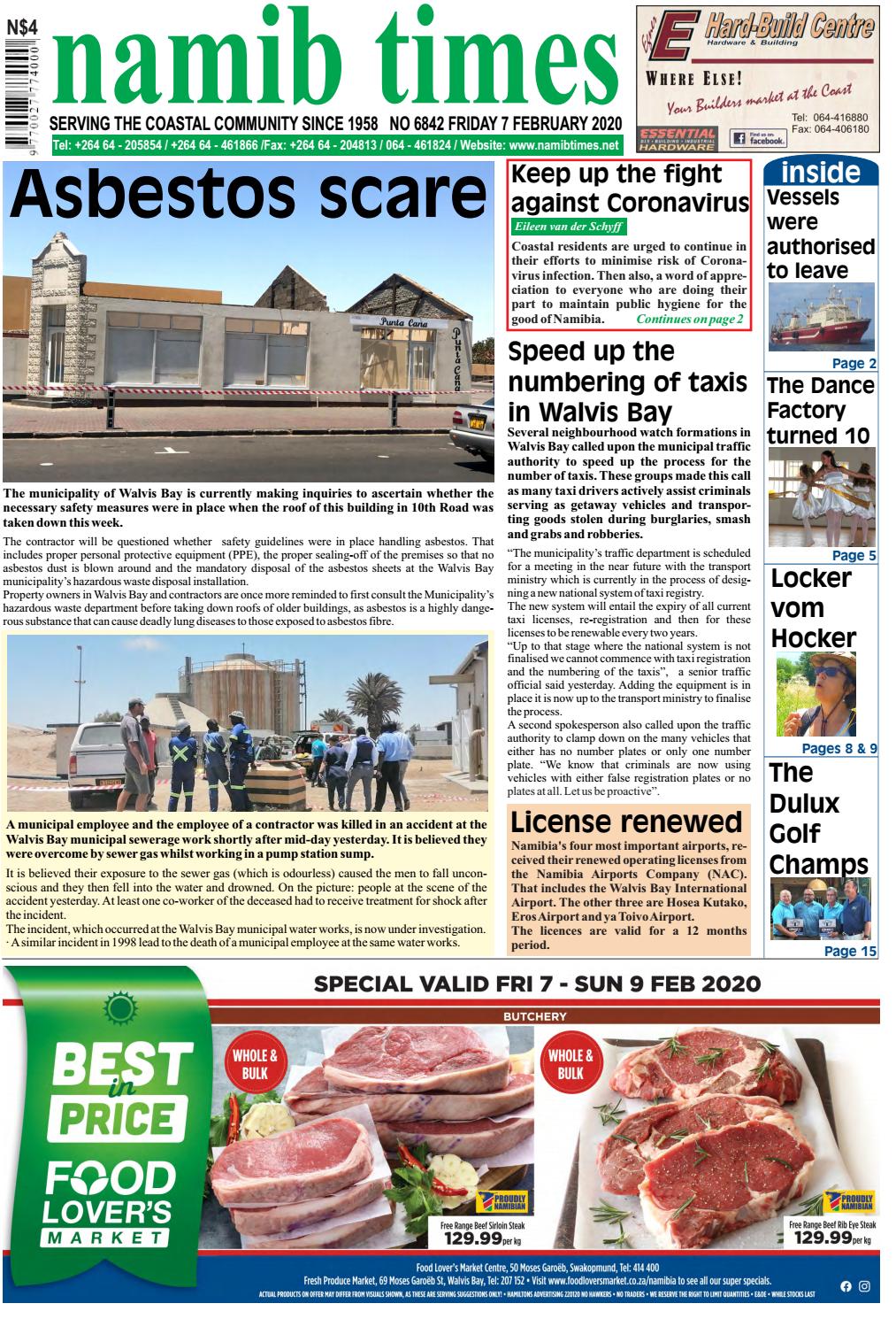 7 feb namib times e-edition by Namib Times Virtual - Issuu