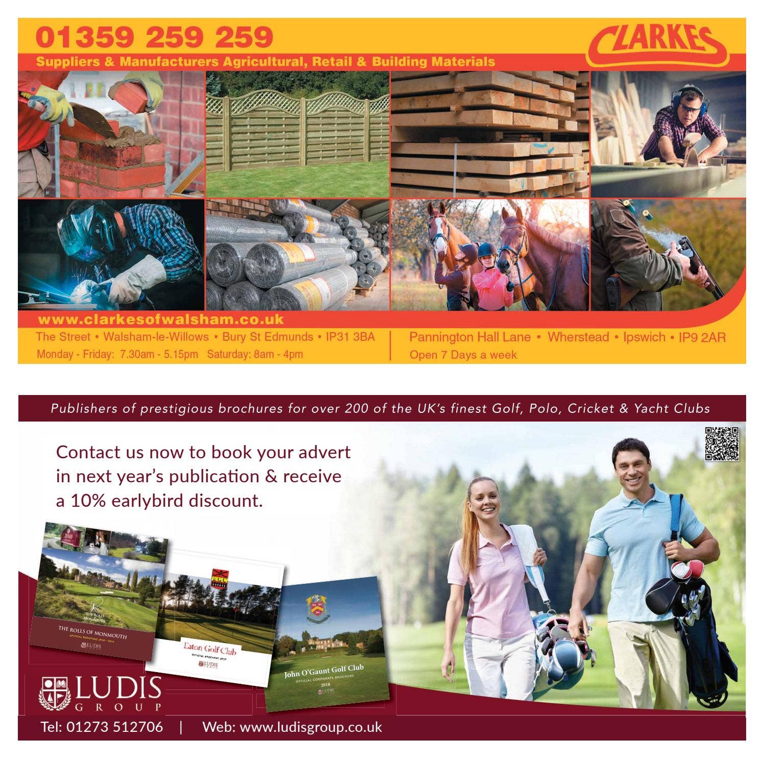 Diss Golf Club Official Corporate Brochure 2019 - 2020 by Ludis - Issuu
