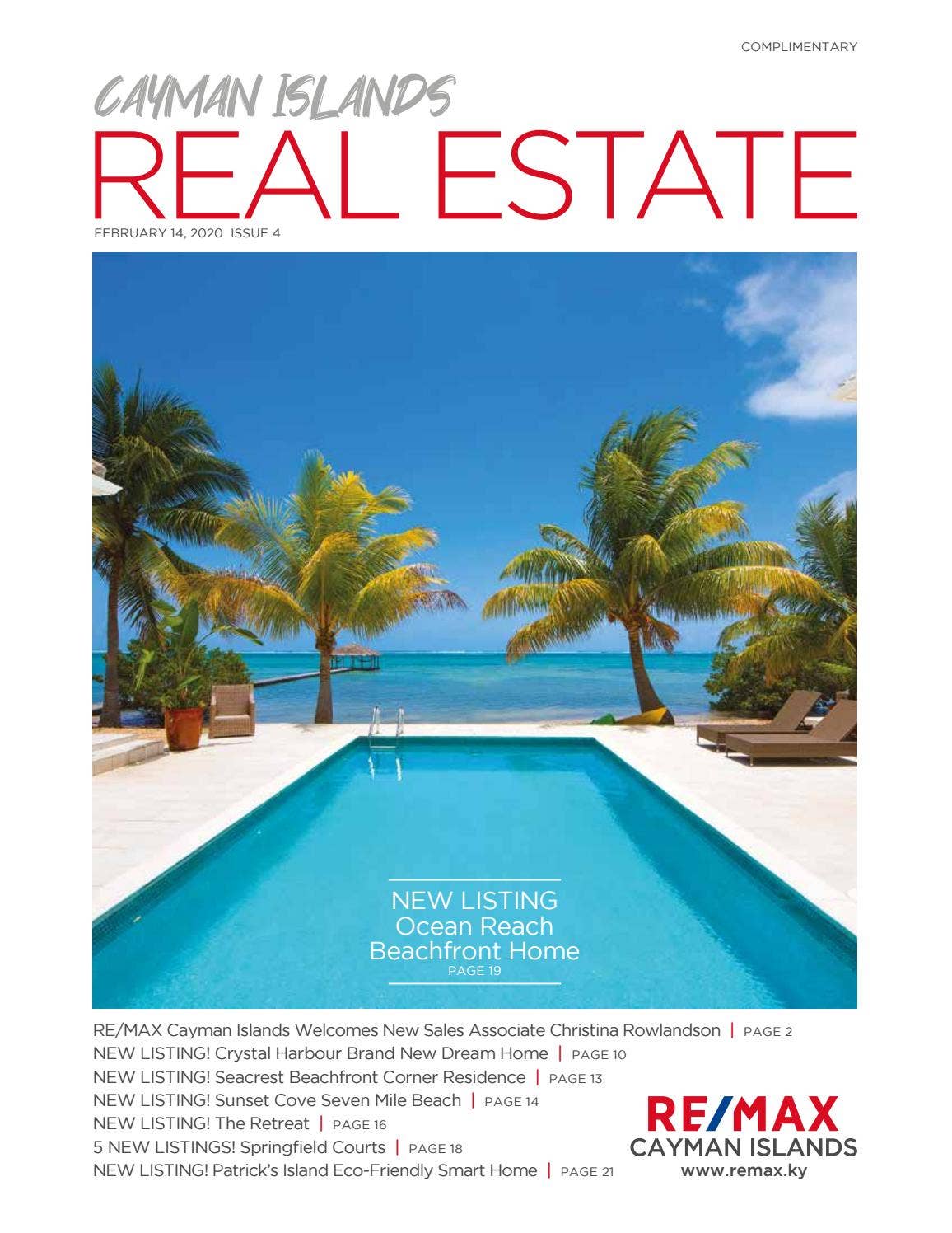 RE/MAX Cayman Islands Magazine - February 14, 2020 by RE/MAX Cayman ...