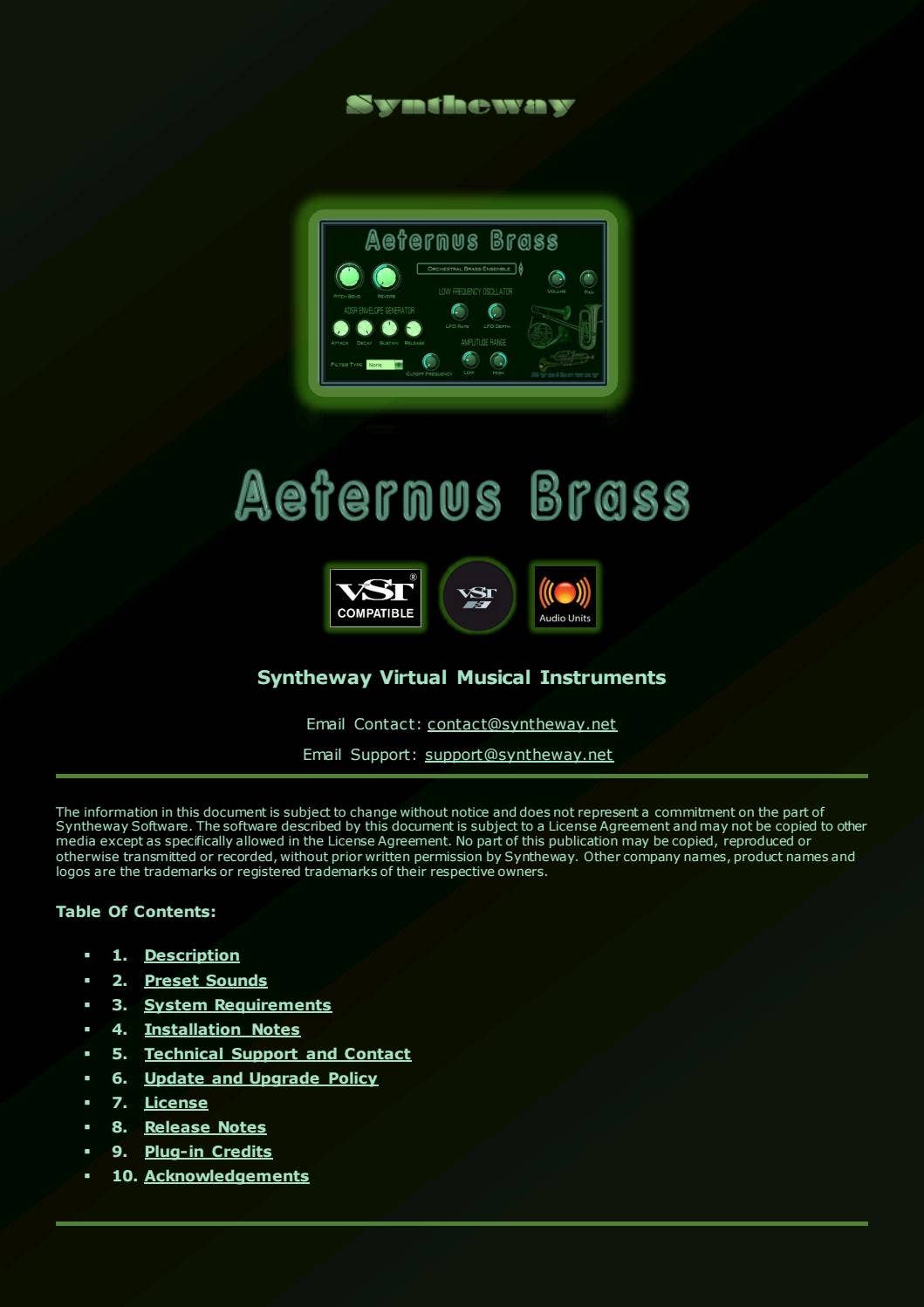 Virtual Brass VST, VST3, Audio Unit: Trumpet, Trombone, Tuba, French ...