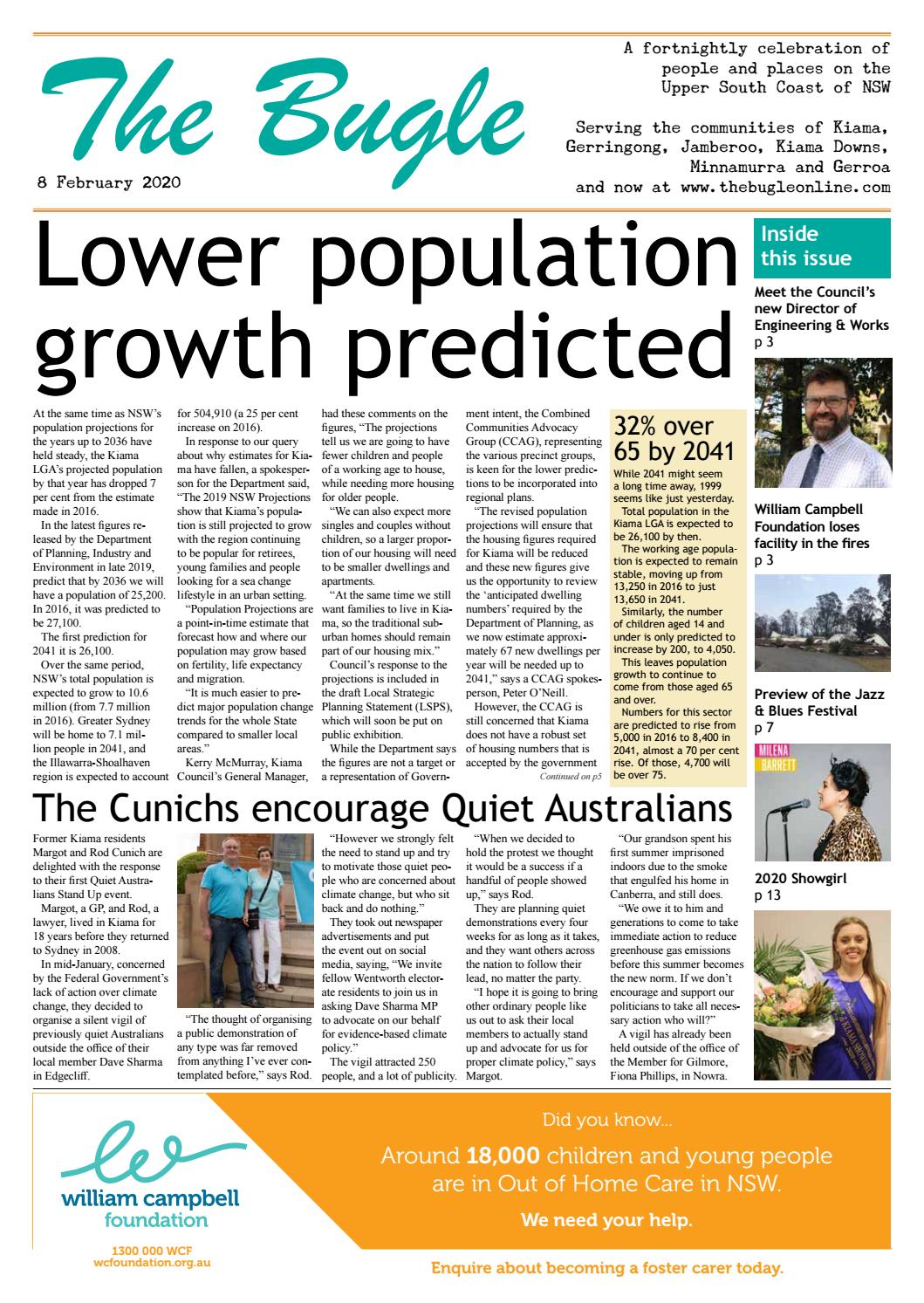 The Bugle 8 February 2020 by The Bugle Newspaper - Issuu