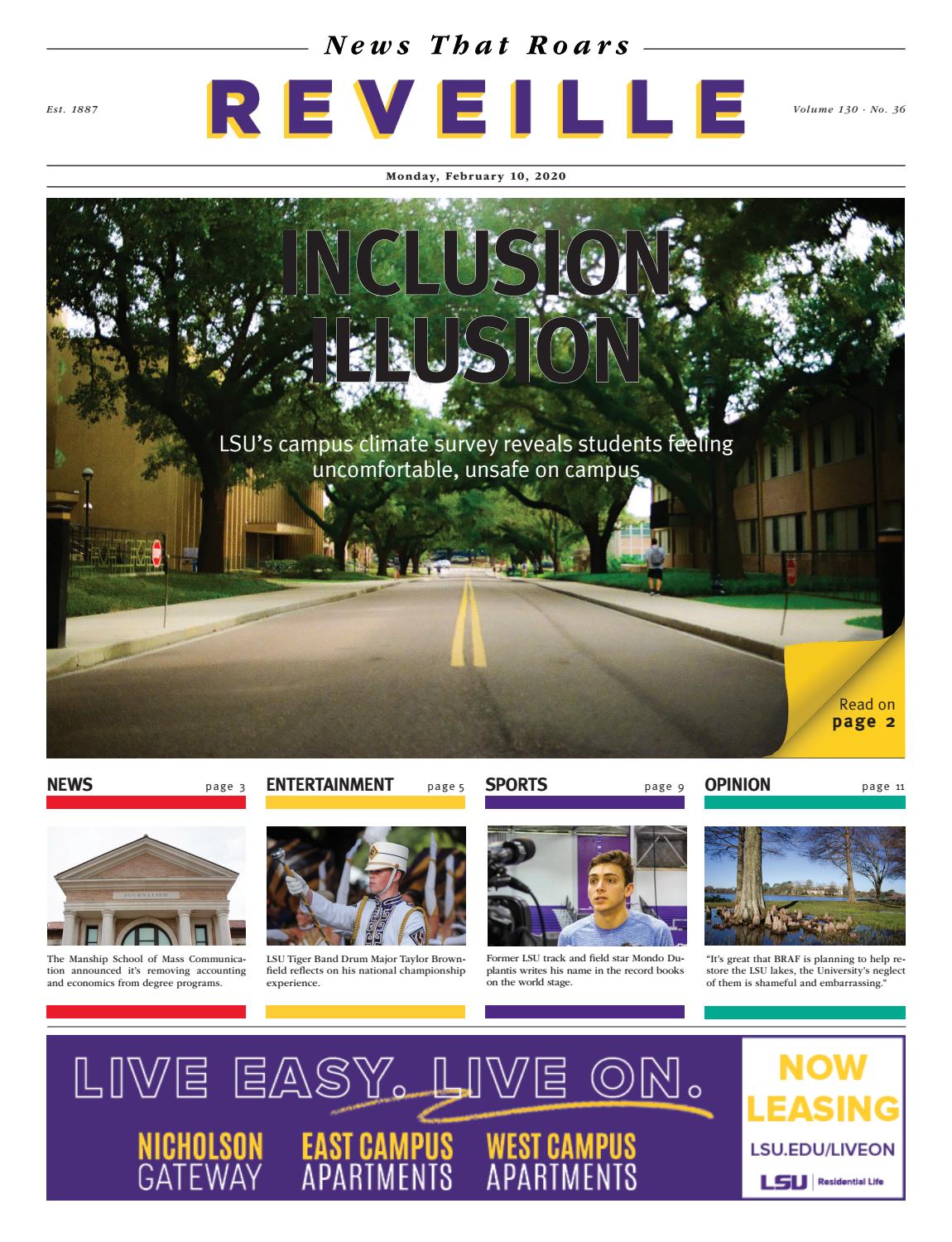 The Reveille 2-10-20 by Reveille - Issuu