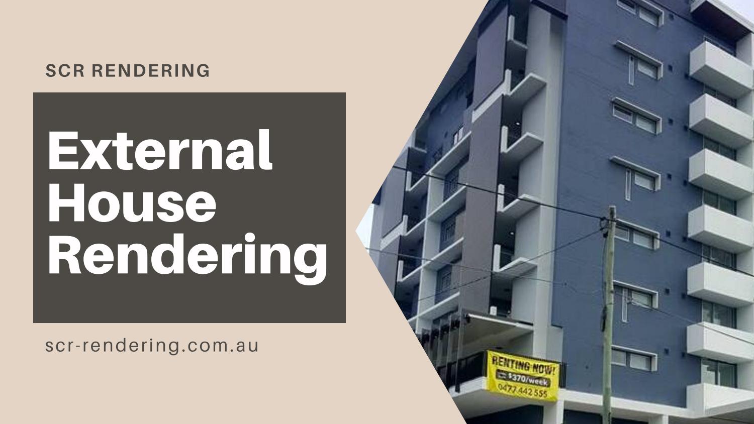 Experts In External House Rendering For Over 15 years. by scr-rendering ...