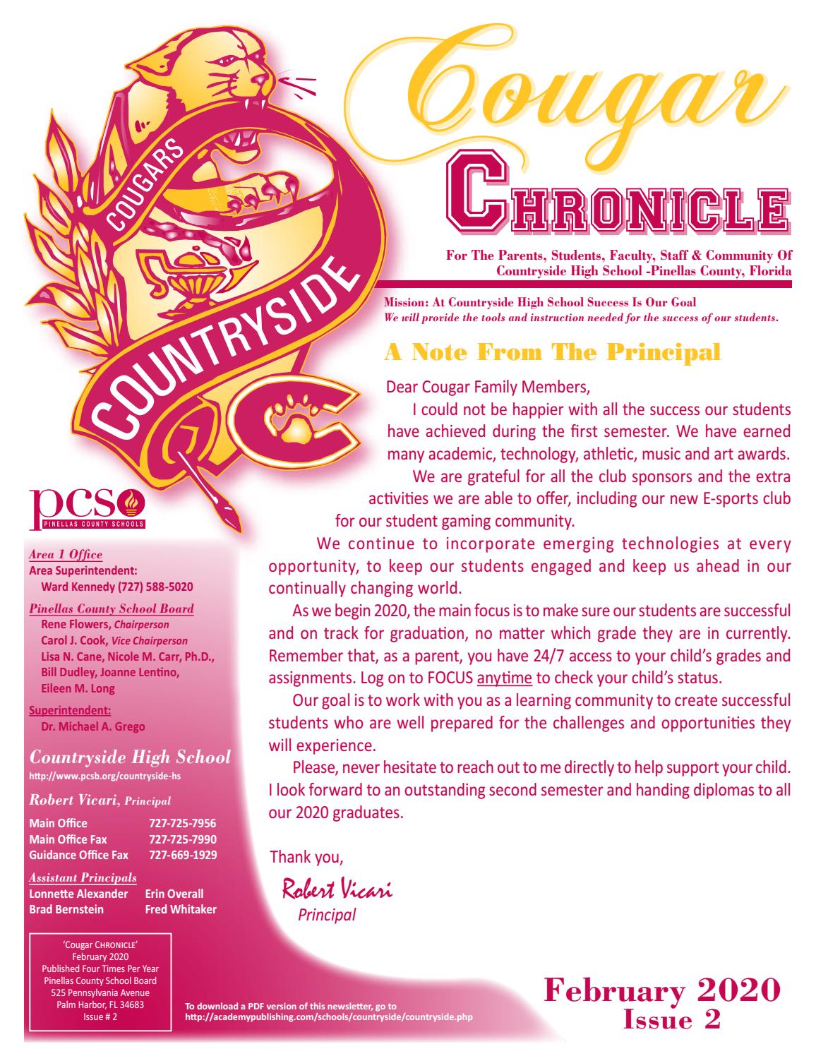 Countryside High School Newsletter by Academy Publishing, Inc. - Issuu