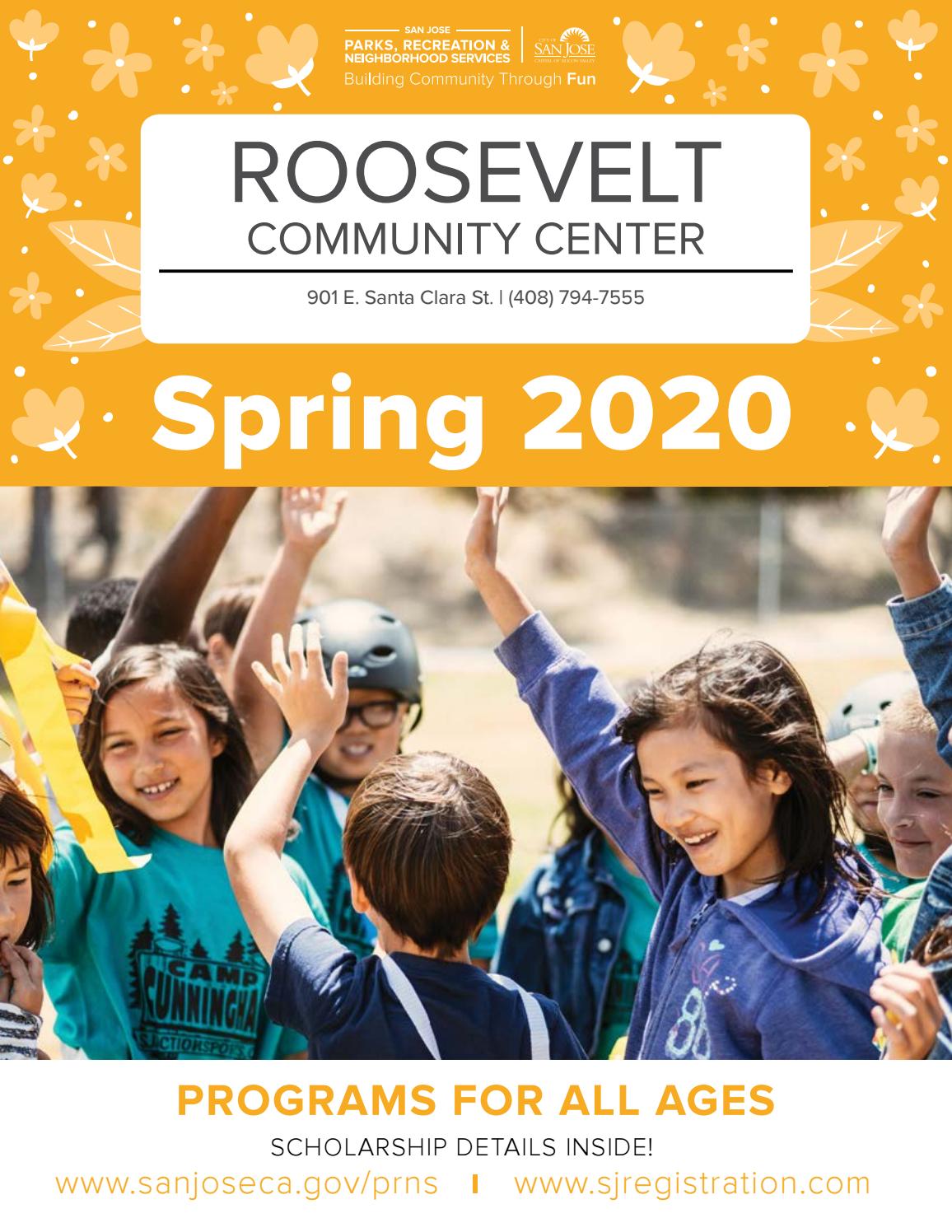 Community Activity Guide Spring 2020 Roosevelt Community Center by San ...