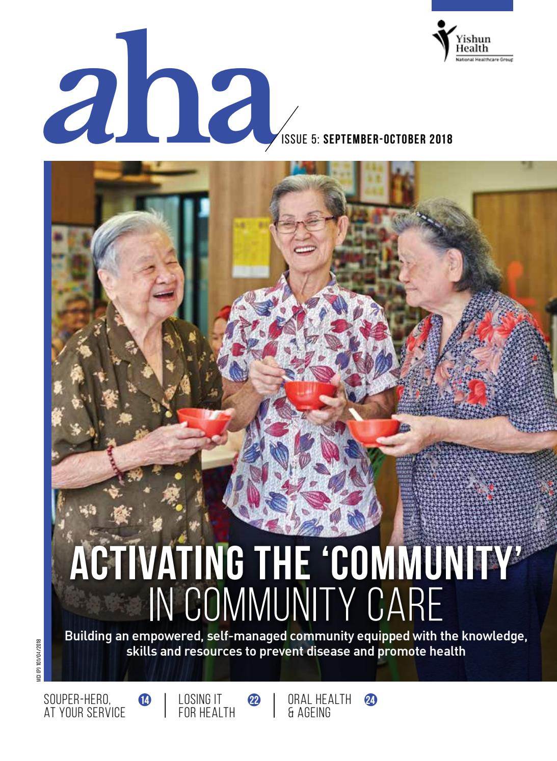 AHA magazine Sep-Oct 2018: Activating the 'community' in community care ...