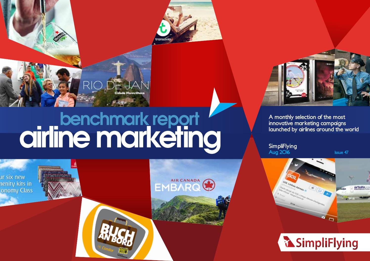 Airline Marketing Benchmark Report-August 2016 by Aviation Marketing ...