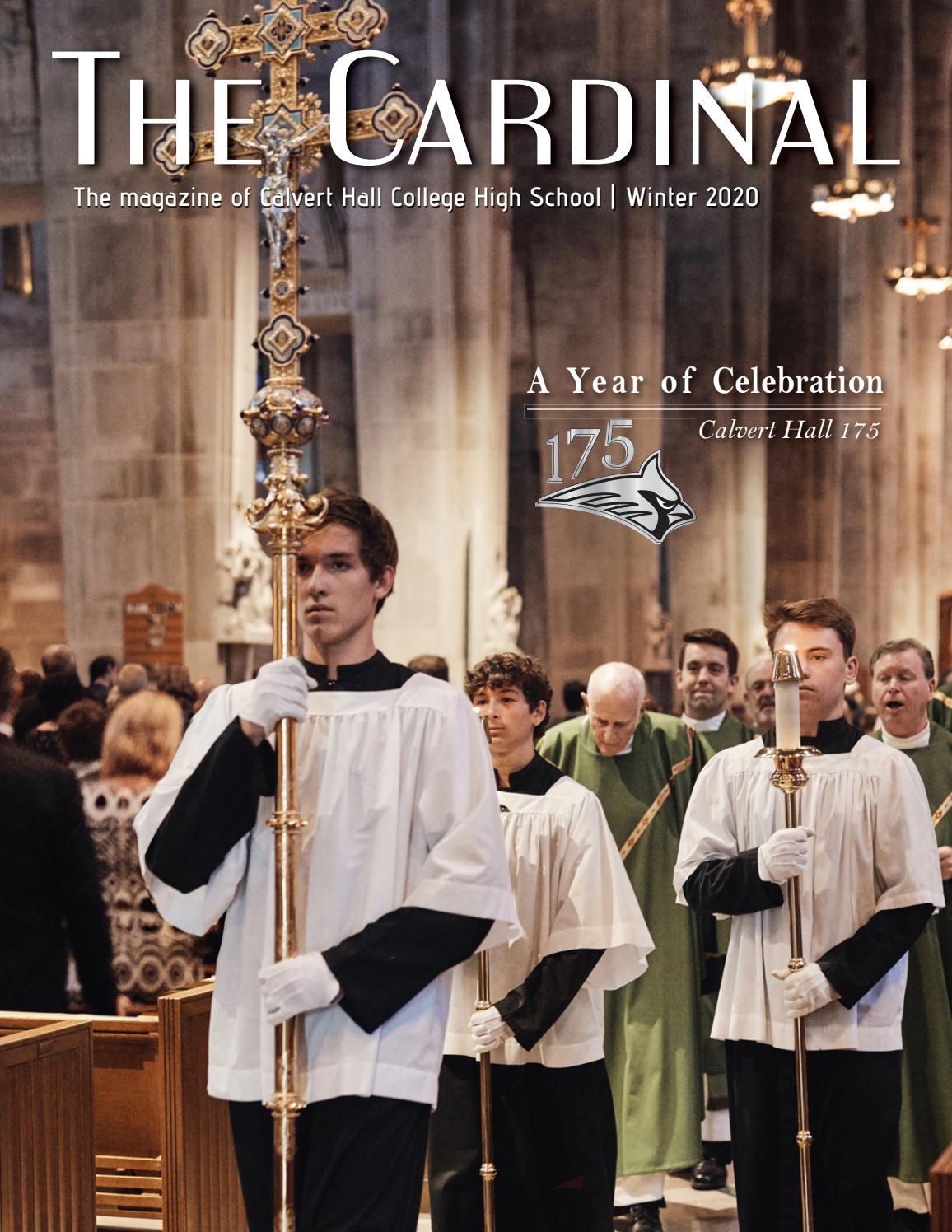 The Cardinal - Winter 2020 by Calvert Hall College High School - Issuu