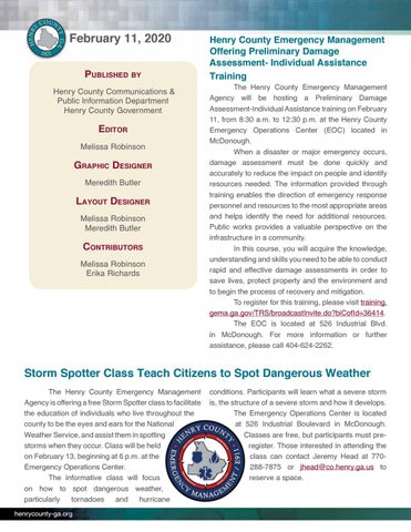 Henry County Update - Newsletter by Henry County Government - Issuu