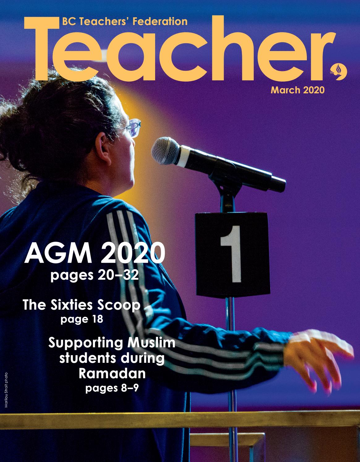 Teacher magazine March 2020 by BC Teachers' Federation - Issuu