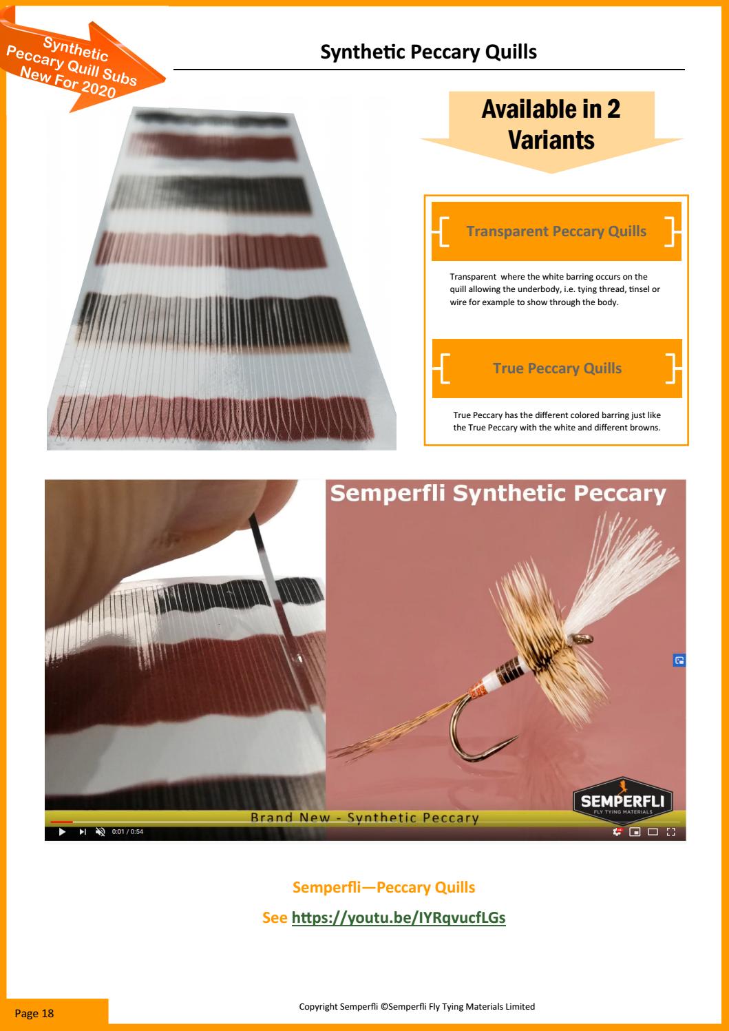Semperfli Fly Tying Guide Spring 2020 by Semperfli - Issuu