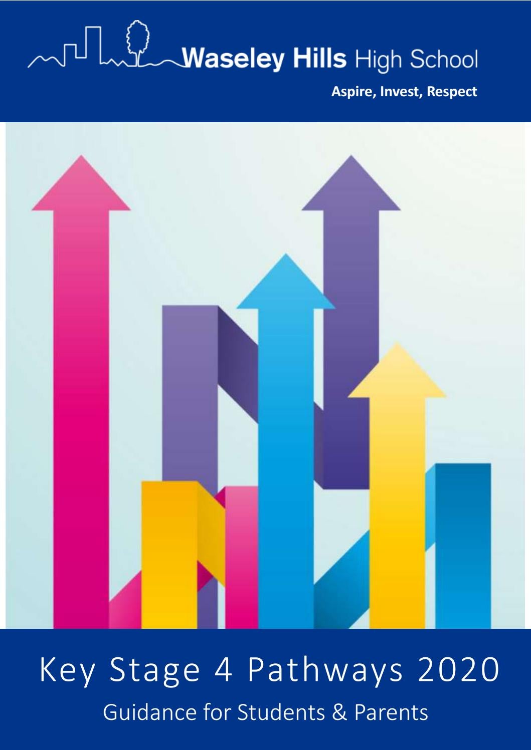 Key Stage 4 Pathways 2020 by Schudio - Issuu