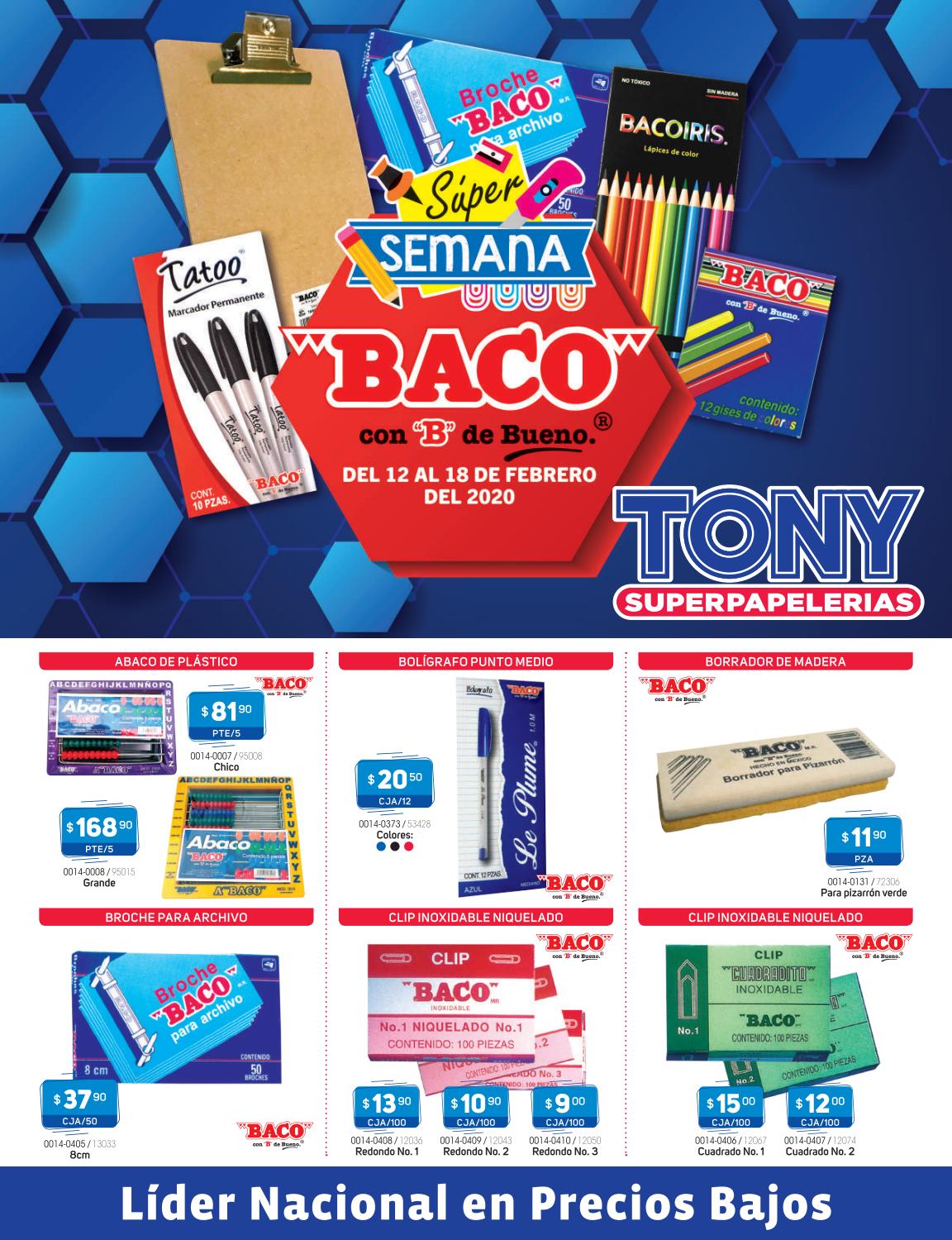 Baco Feb 12 - 18 by tony superpapelerias - Issuu
