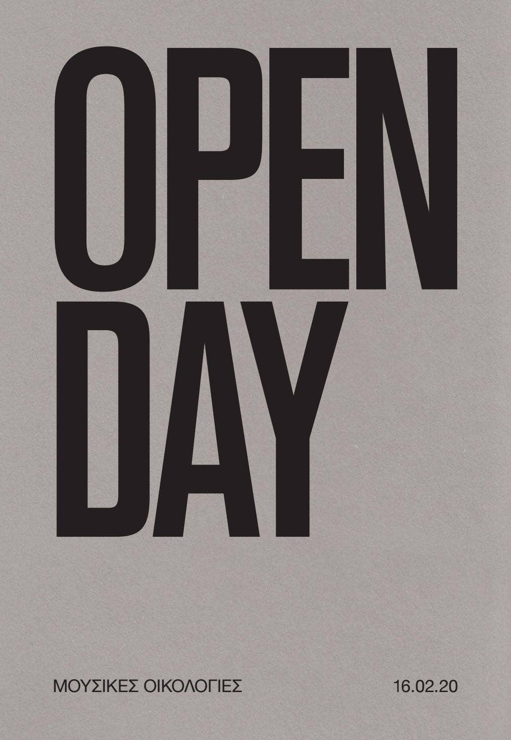 ΜΟΥΣΙΚΗ | OPEN DAY 2020 | ΜΟΥΣΙΚΕΣ ΟΙΚΟΛΟΓΙΕΣ | 16.02.2020 by Onassis ...