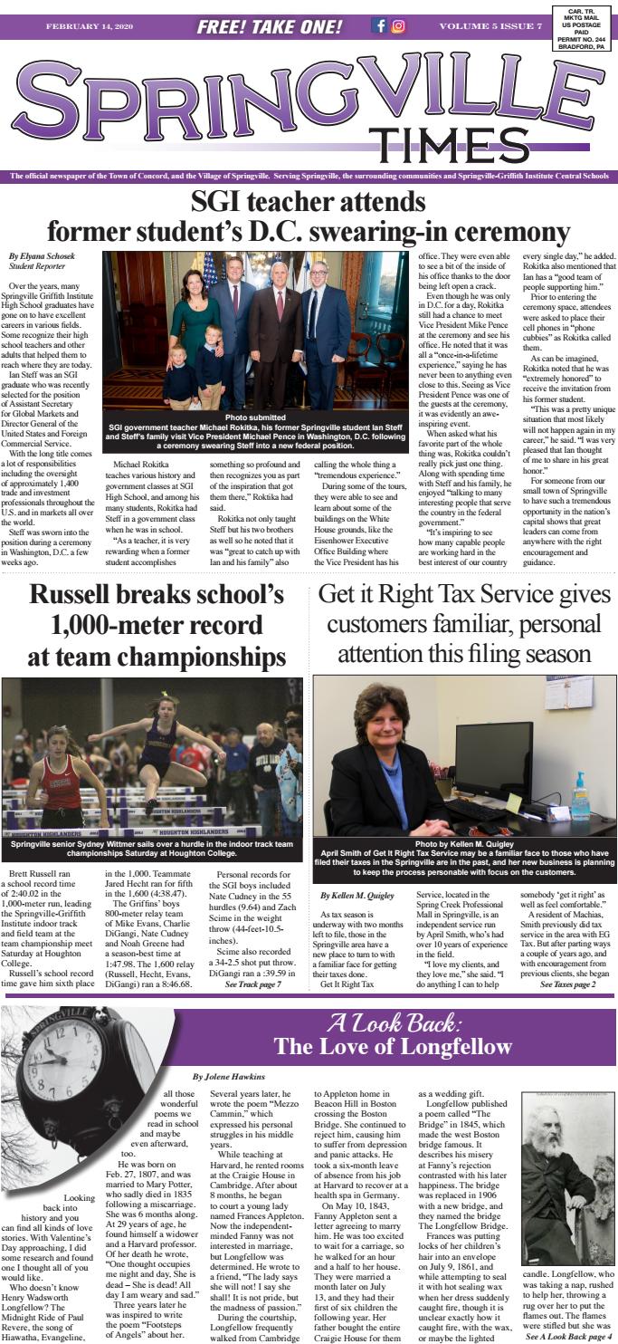 02/14/20 Springville Times Art by Community Source - Issuu