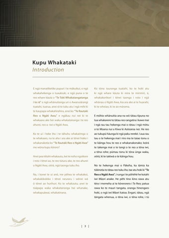 Te-Rautaki-Reo-MAORI-VERSION by Te Runanga o Ngāti Awa - Issuu