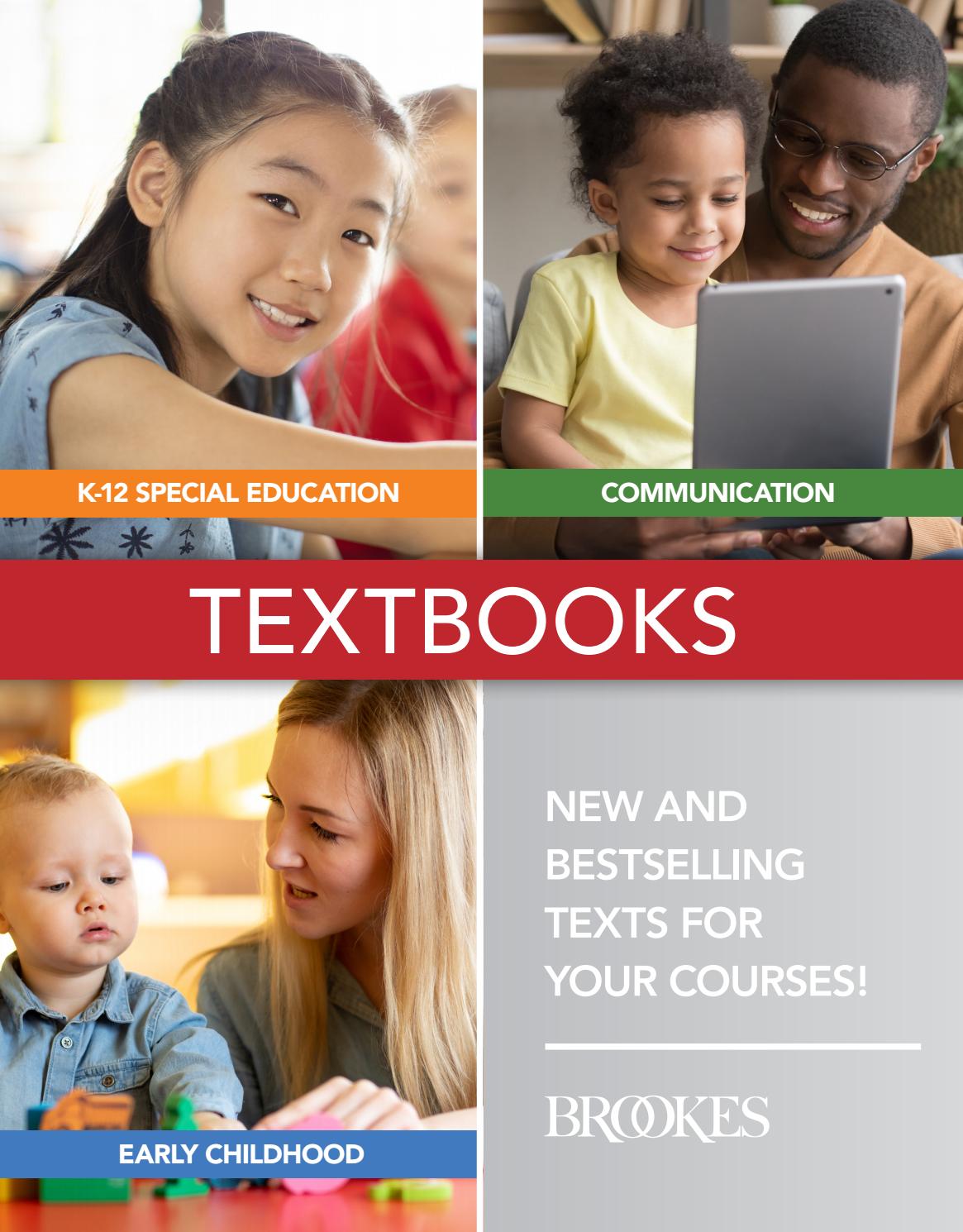 Brookes Publishing | Textbooks | Winter 2020 by Brookes Publishing Co ...