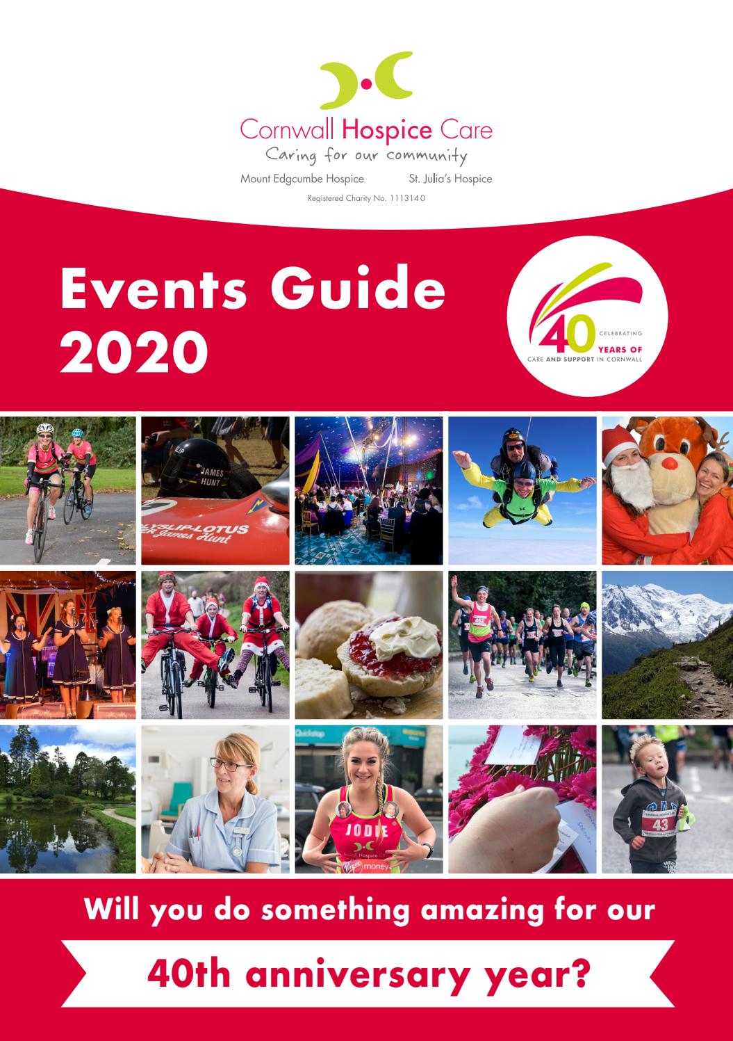 Cornwall Hospice Care's Event Guide for 2020 by CornwallHospice - Issuu