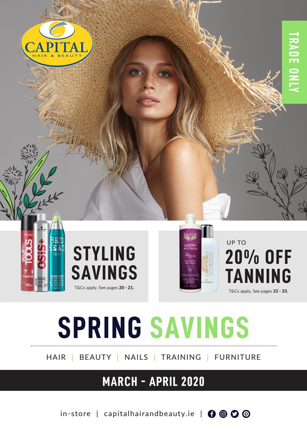 Capital Hair & Beauty IE| March - April Mailer 2020 by Capital Hair ...