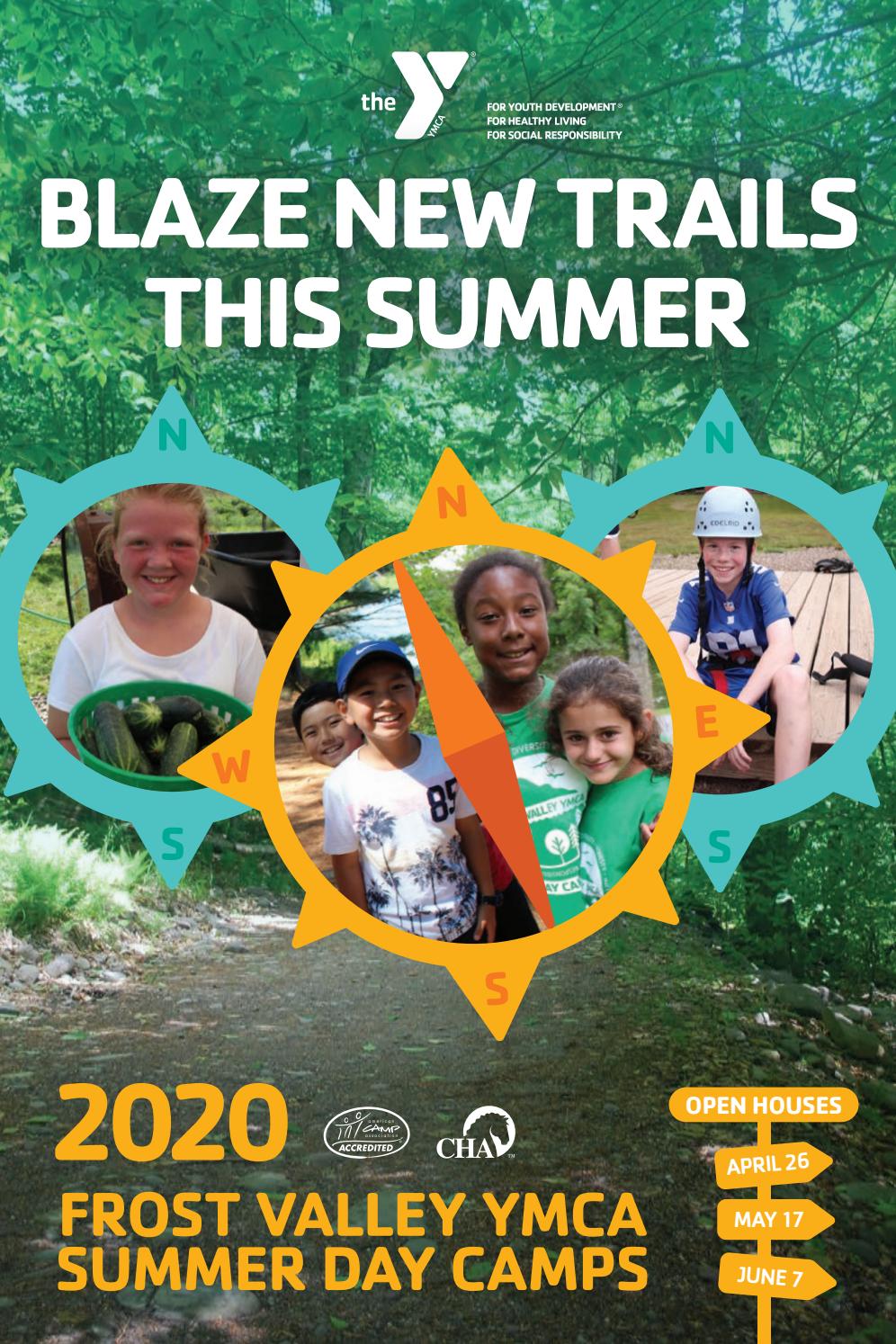 Blaze New Trails This Summer: 2020 Frost Valley YMCA Summer Day Camps ...