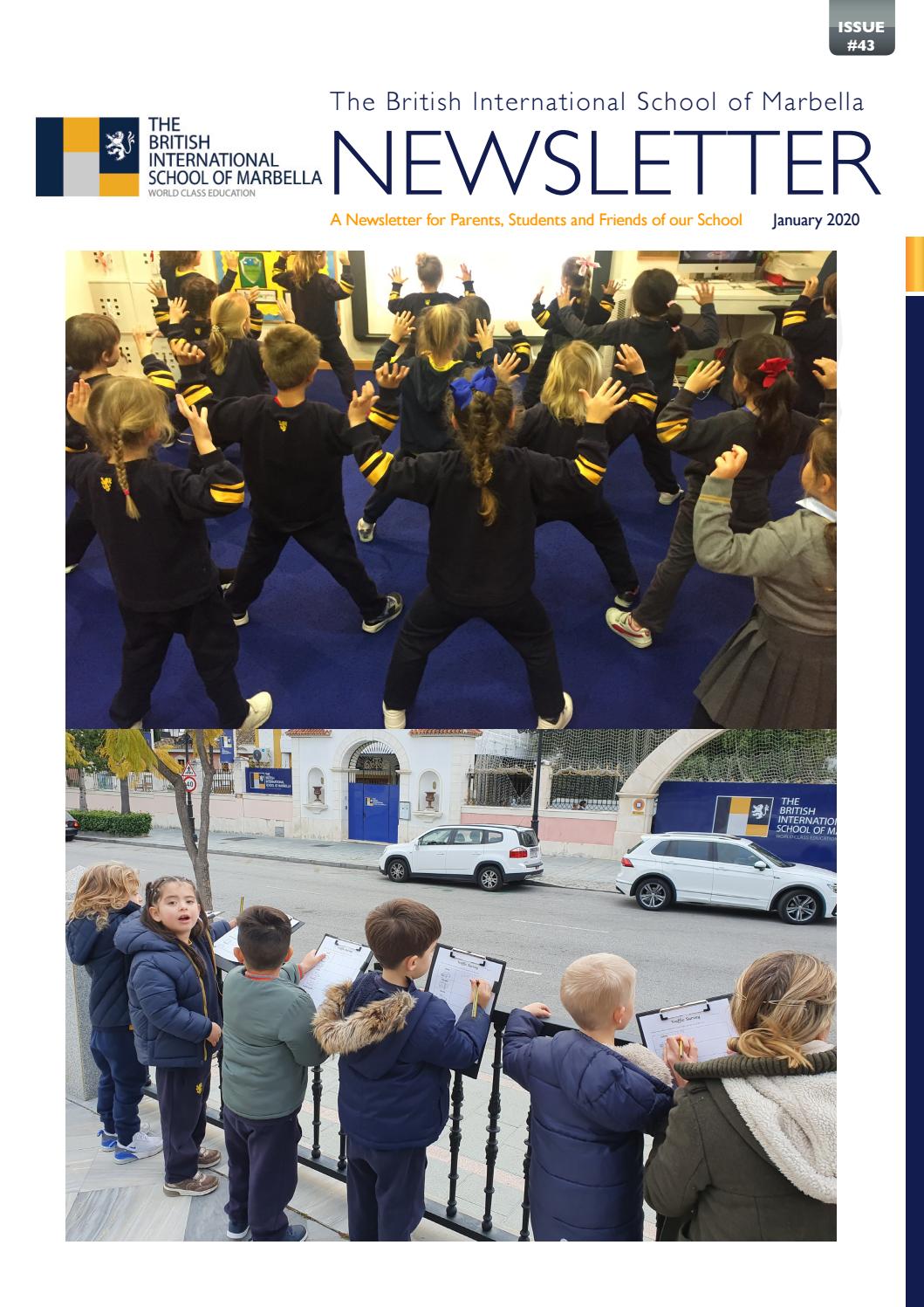 BISM Newsletter - January 2020 by British Schools Foundation - Issuu