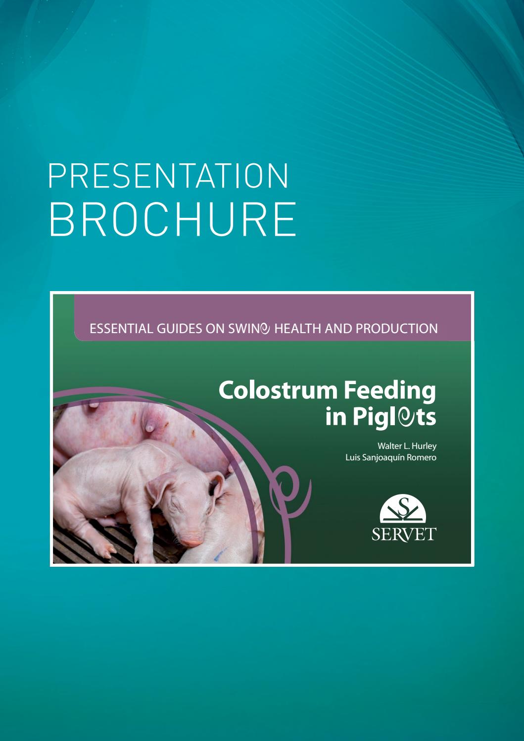 Colostrum Feeding in Piglets by Grupo Asís - Issuu