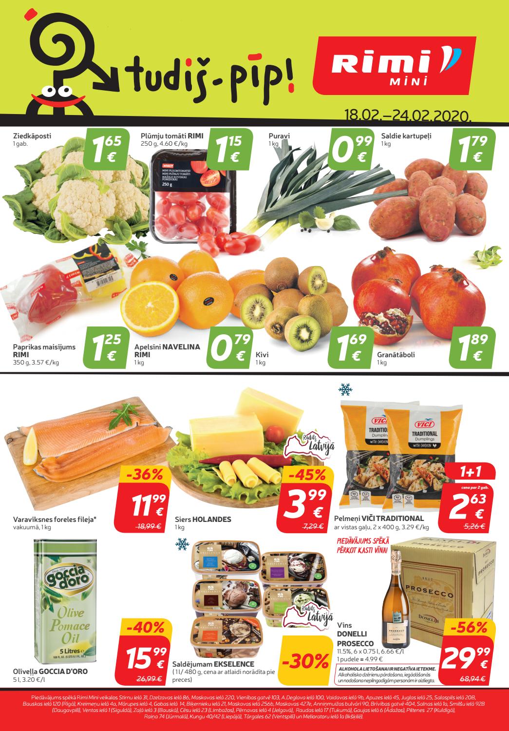 Rimi Mini piedāvājumi 18.02. - 24.02.2020. by Rimi - Issuu