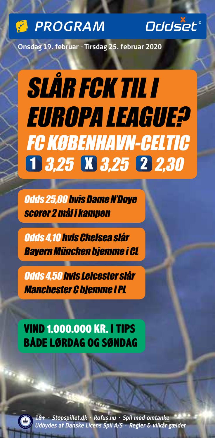 Oddset Programblad 705 by Danske Spil - Issuu