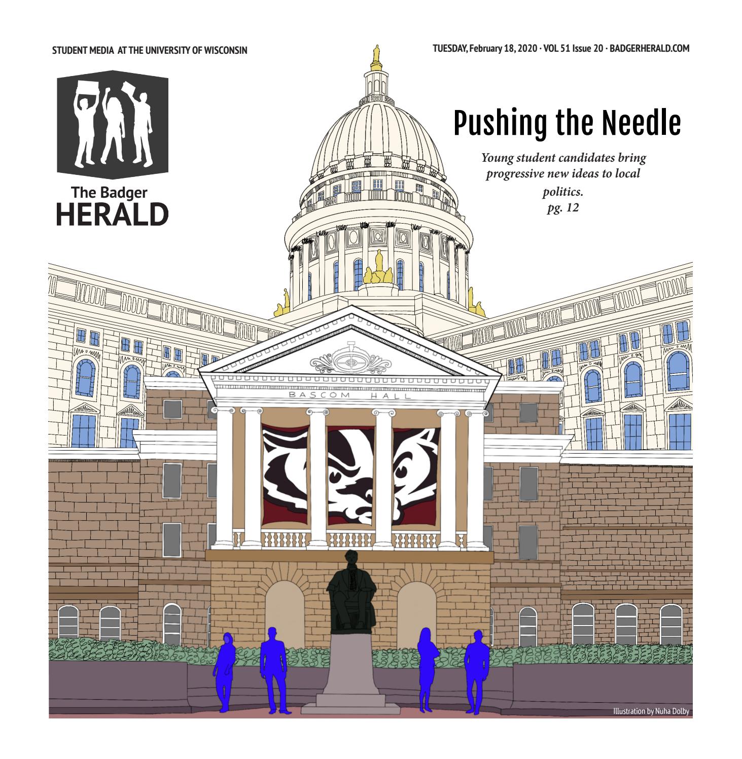 'Pushing the Needle' - Volume 51, Issue 20 by The Badger Herald - Issuu