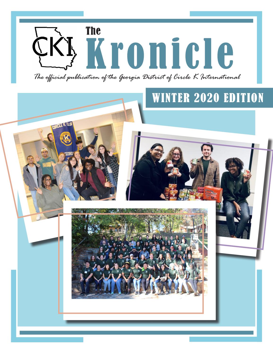 Winter Kronicle 2020 by Georgia CKI - Issuu