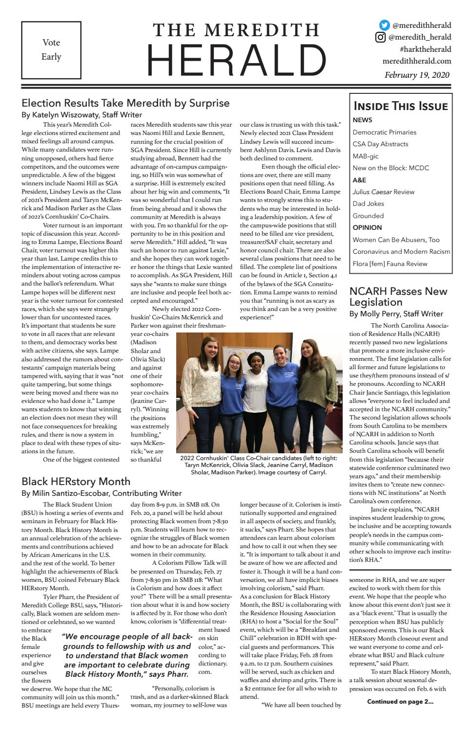 Feb 19, 2020 by The Meredith Herald - Issuu