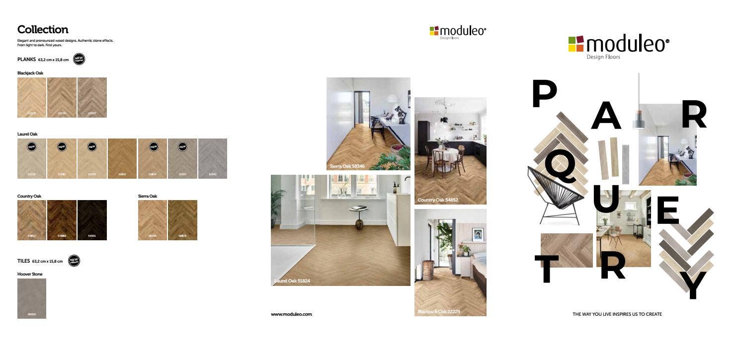 Moduleo Parquetry leaflet by IVC Group - Issuu