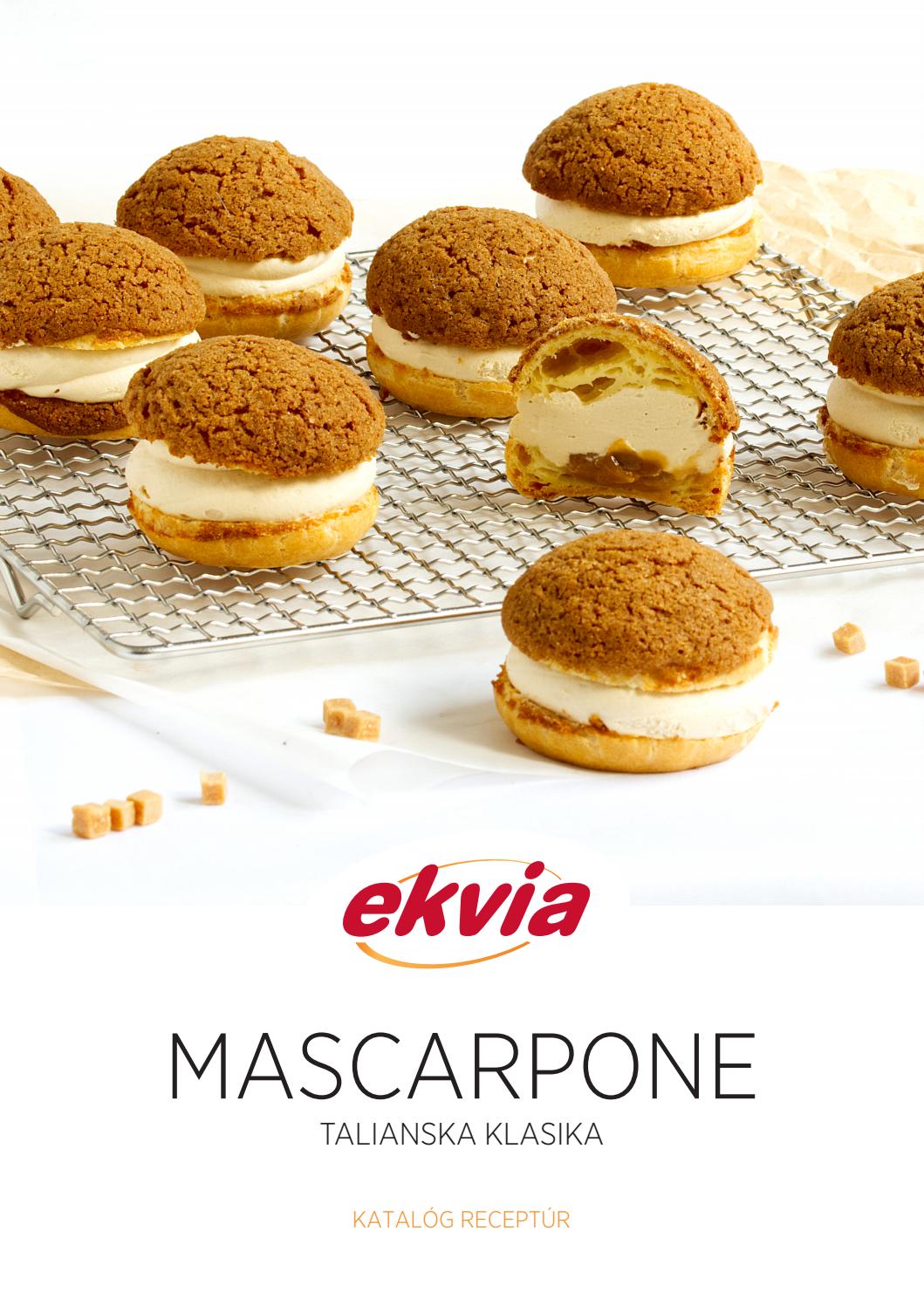 Ekvia - Mascarpone aplikácie by Ekvia to najlepšie pre pečenie - Issuu