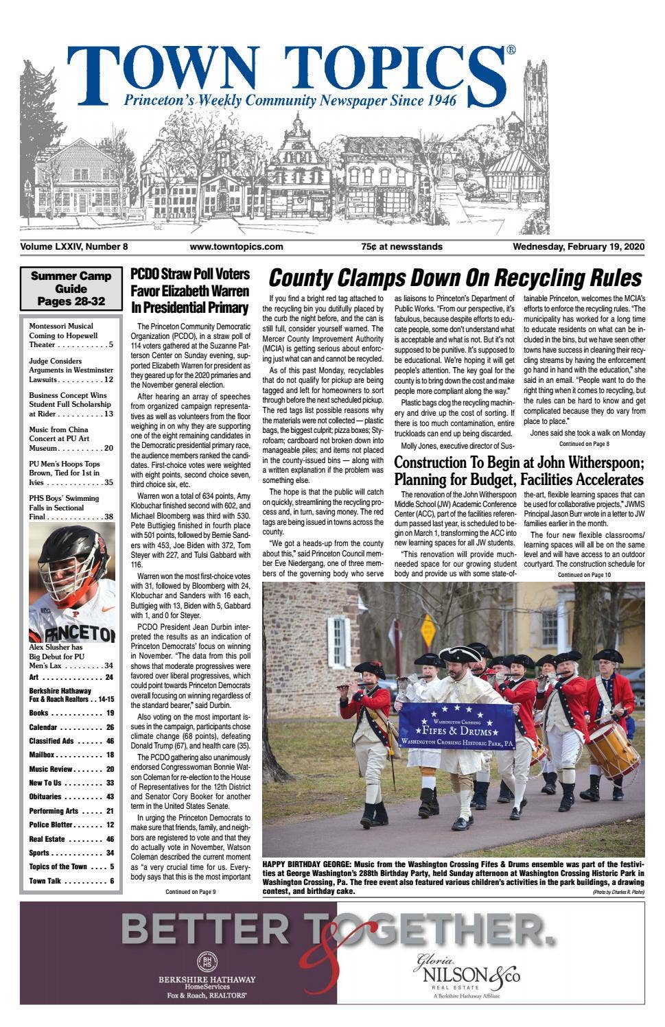 Town Topics Newspaper, February 19 by Witherspoon Media Group - Issuu