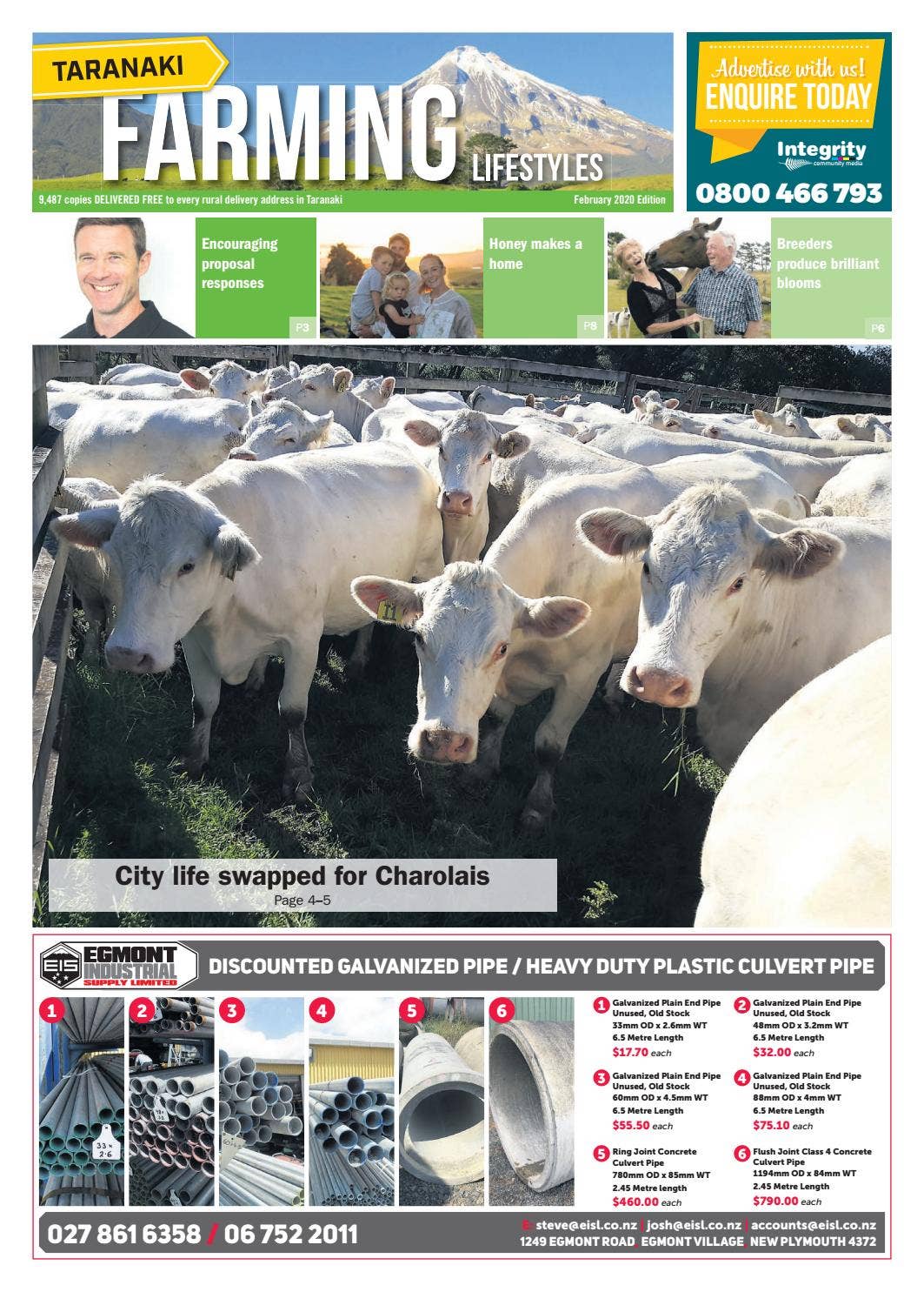Taranaki Farming Lifestyles, February 2020 by Rural Matters - Issuu
