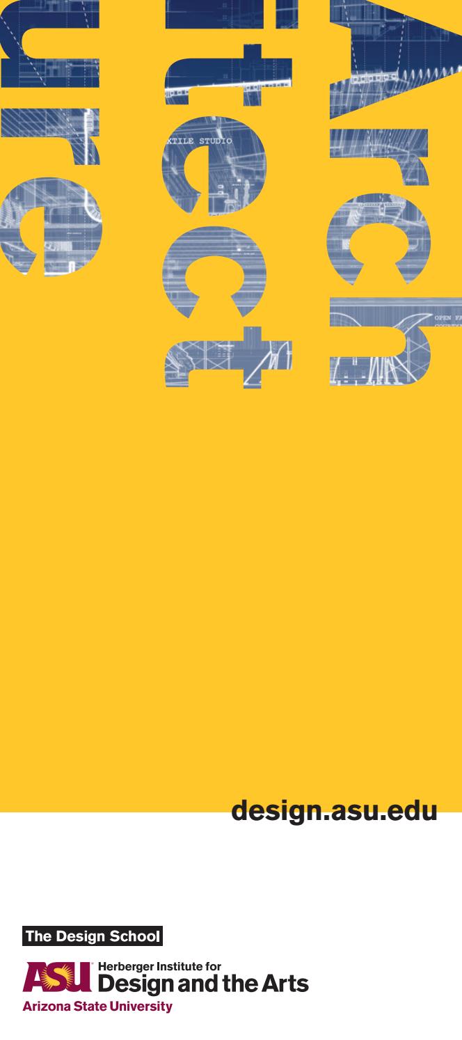 ASU The Design School Architecture Program by Arizona State University ...