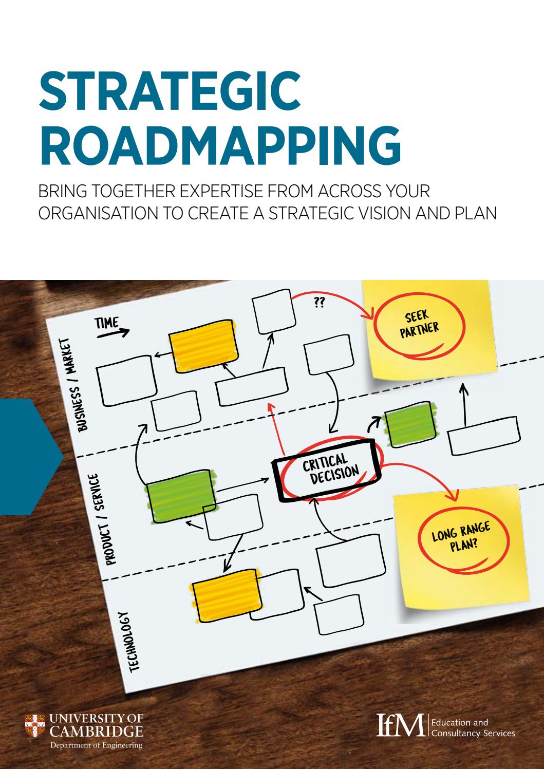 Strategic Roadmapping - IfM Education and Consultancy Services by ...
