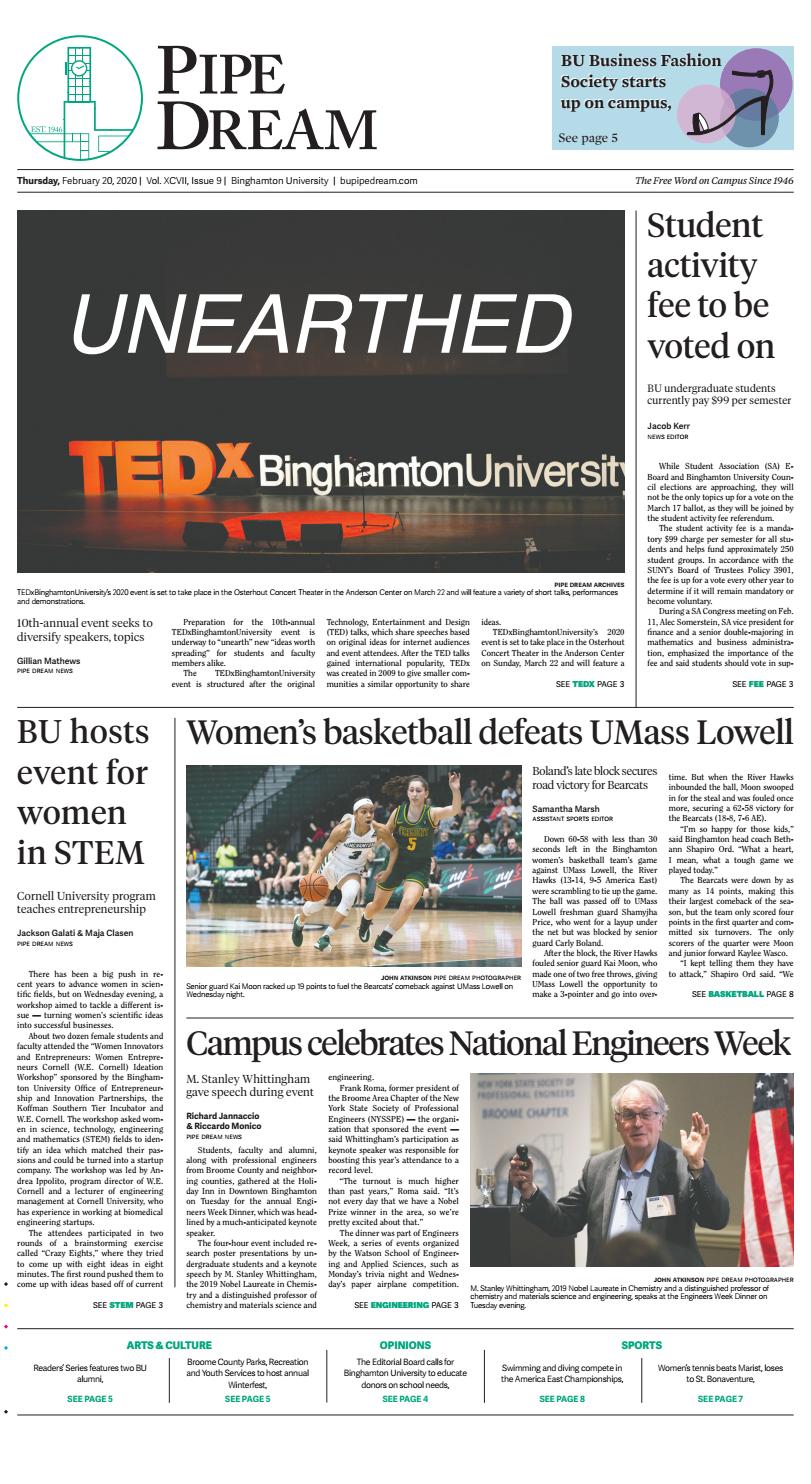 Spring 2020 Issue 9 by Pipe Dream - Issuu