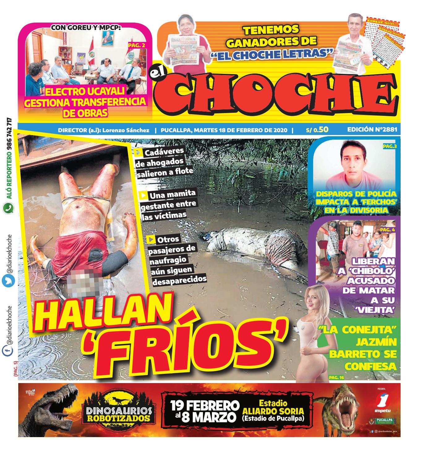 El Choche, Pucallpa 18 de febrero del 2020 by Diario Ímpetu - Issuu