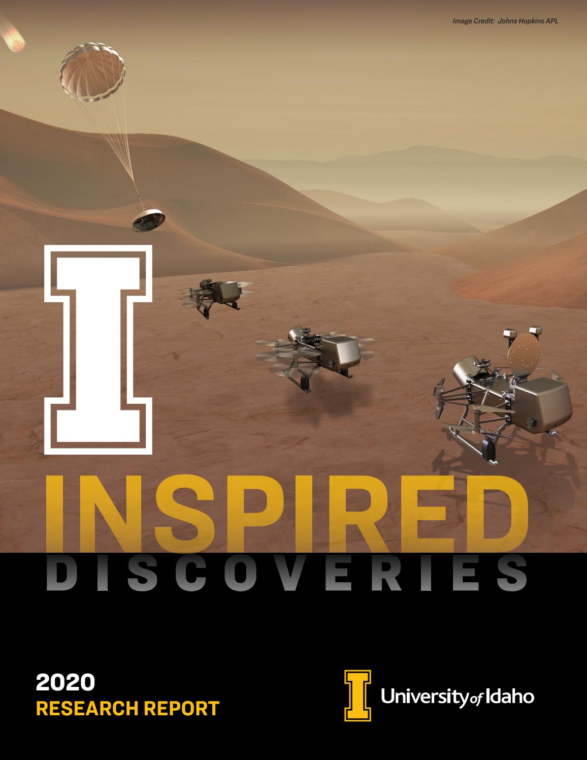 Inspired Discoveries: 2020 Research Report by The University of Idaho ...