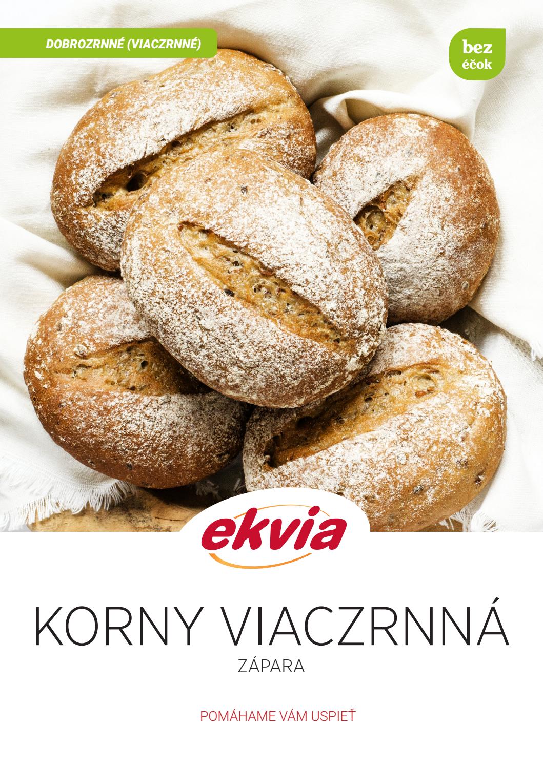 Korny Viaczrnná Zápara INFOLIST by Ekvia to najlepšie pre pečenie - Issuu
