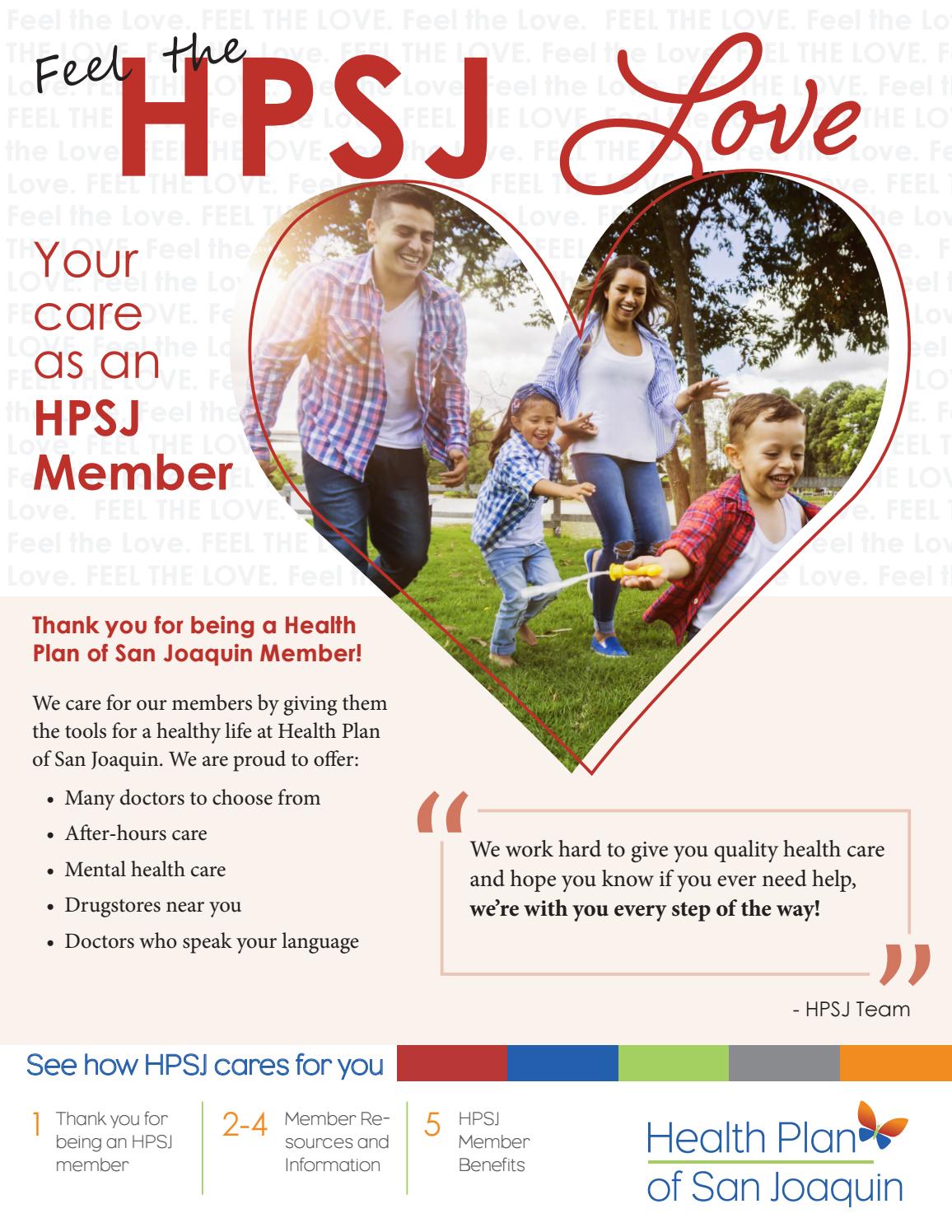 Feel the HPSJ Love - Member Newsletter by Health Plan of San Joaquin ...