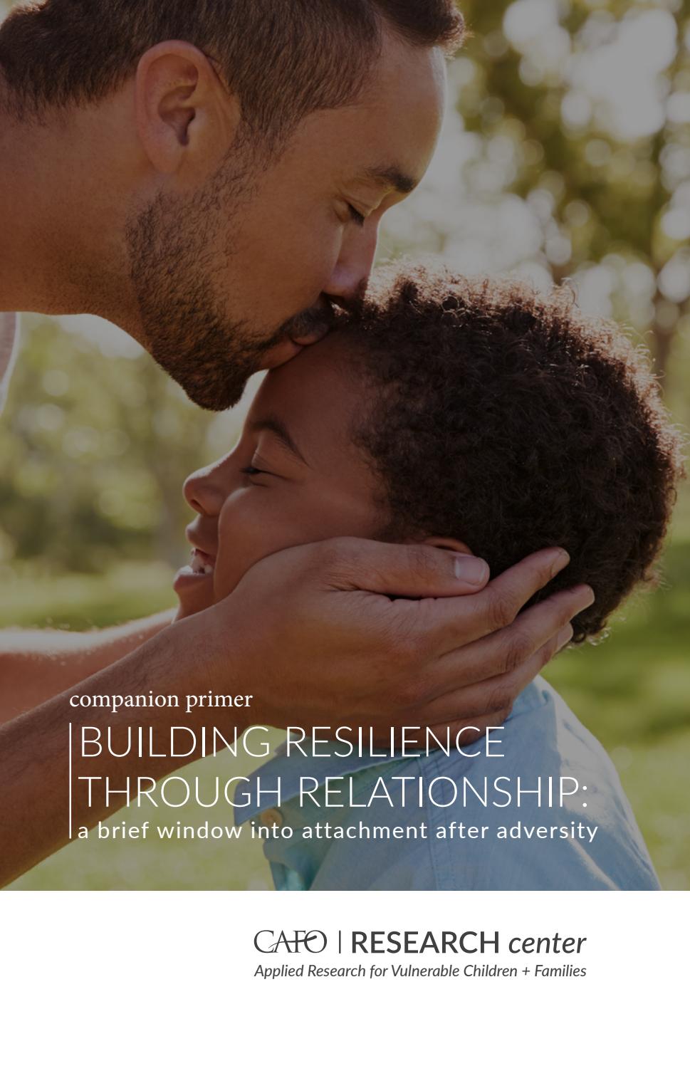 Building Resilience Through Relationship, Companion Primer by Christian ...