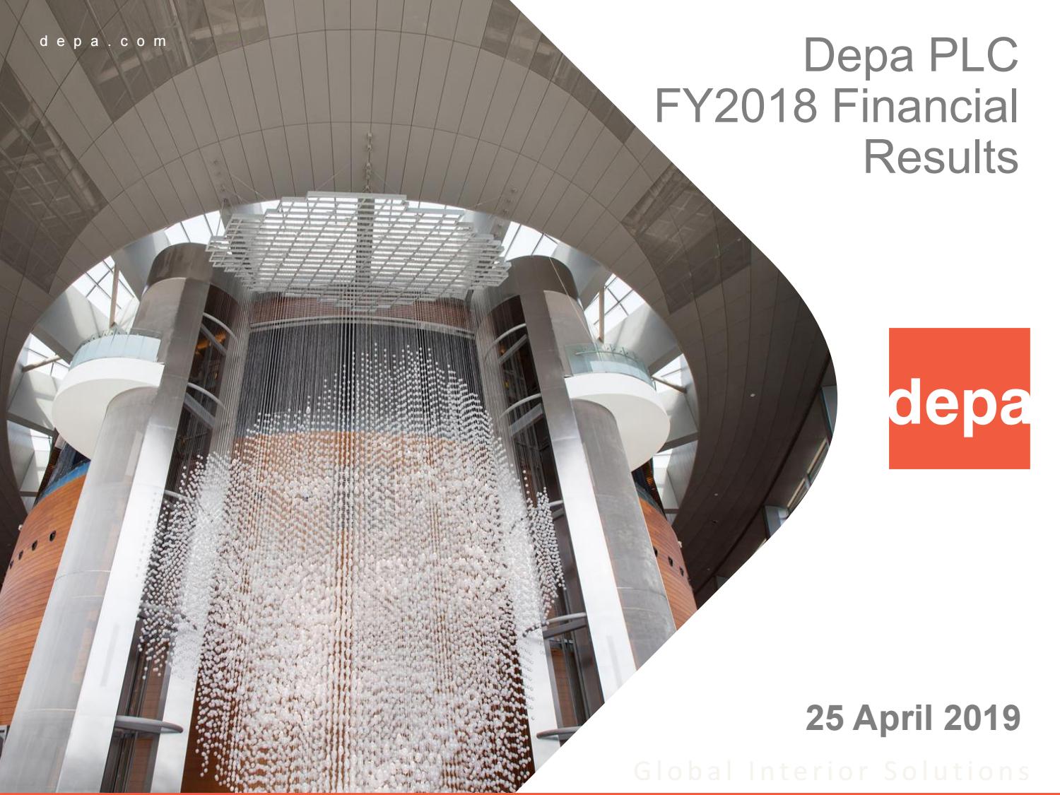 FY 2018 Investor Presentation (English) by Depa Group - Issuu