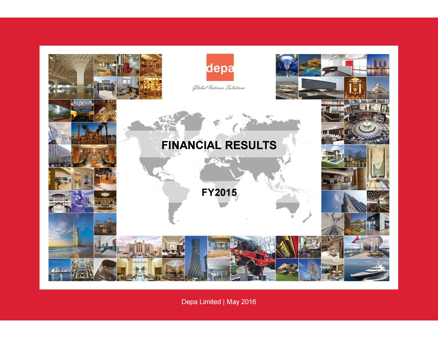 FY 2015 Presentation by Depa Group - Issuu