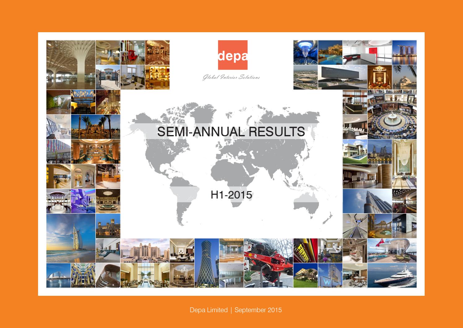 H1 2015 Presentation by Depa Group - Issuu
