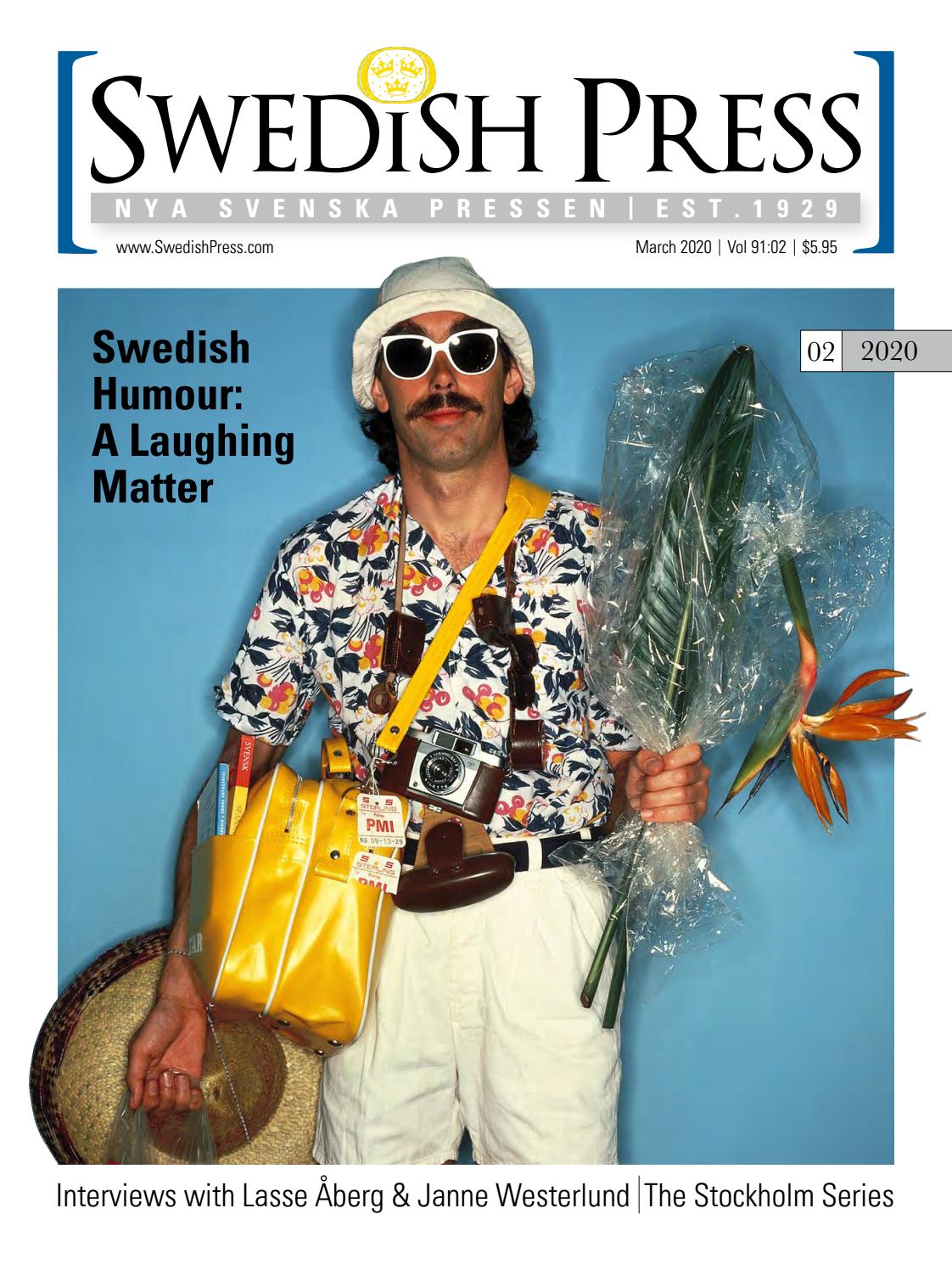 Swedish Press Sample March 2020 Vol 91-02 by Swedish Press - Issuu
