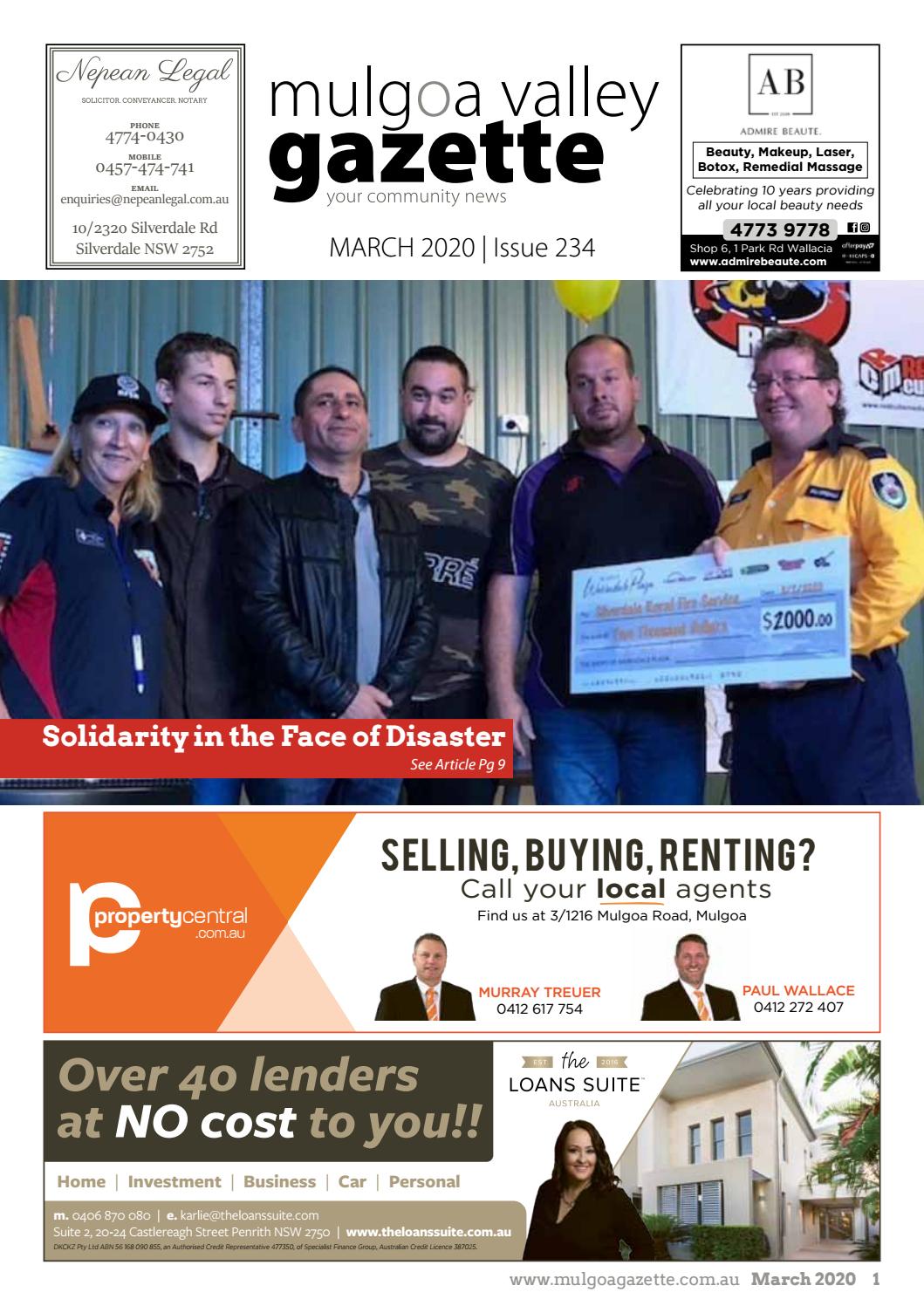 Mulgoa Valley Gazette March 2020 by District Gazette - Issuu