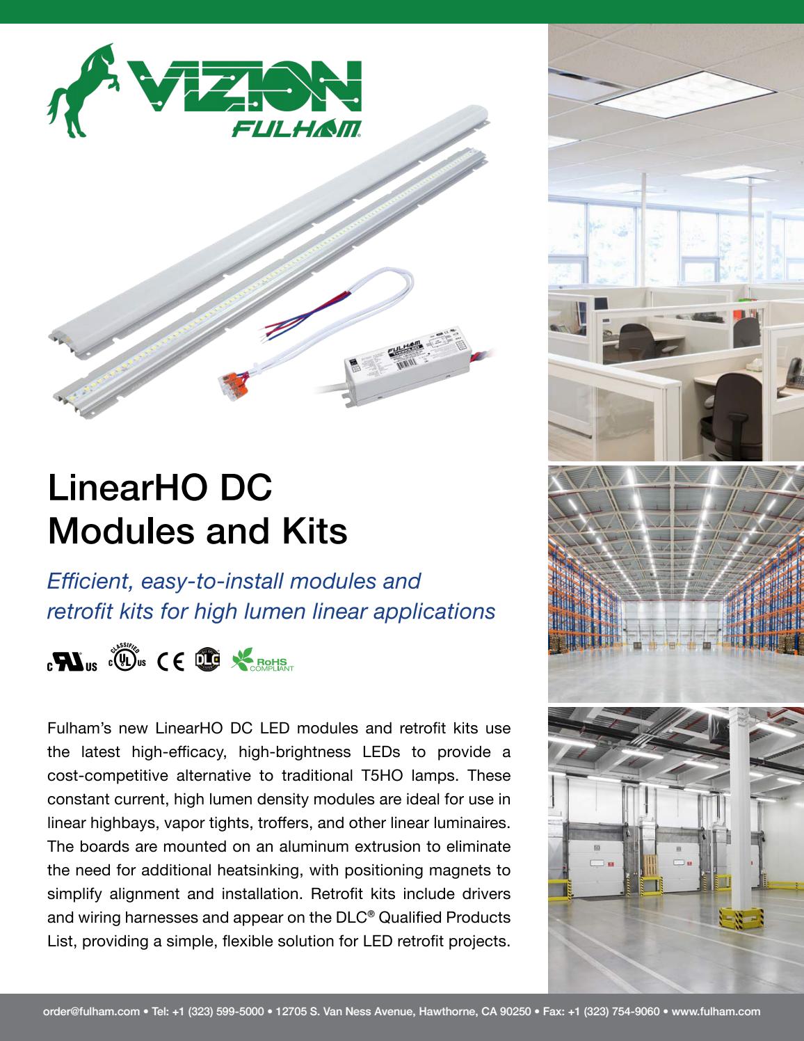 Fulham LinearHO LED Modules and Kits by Fulham Co., Inc. - Issuu